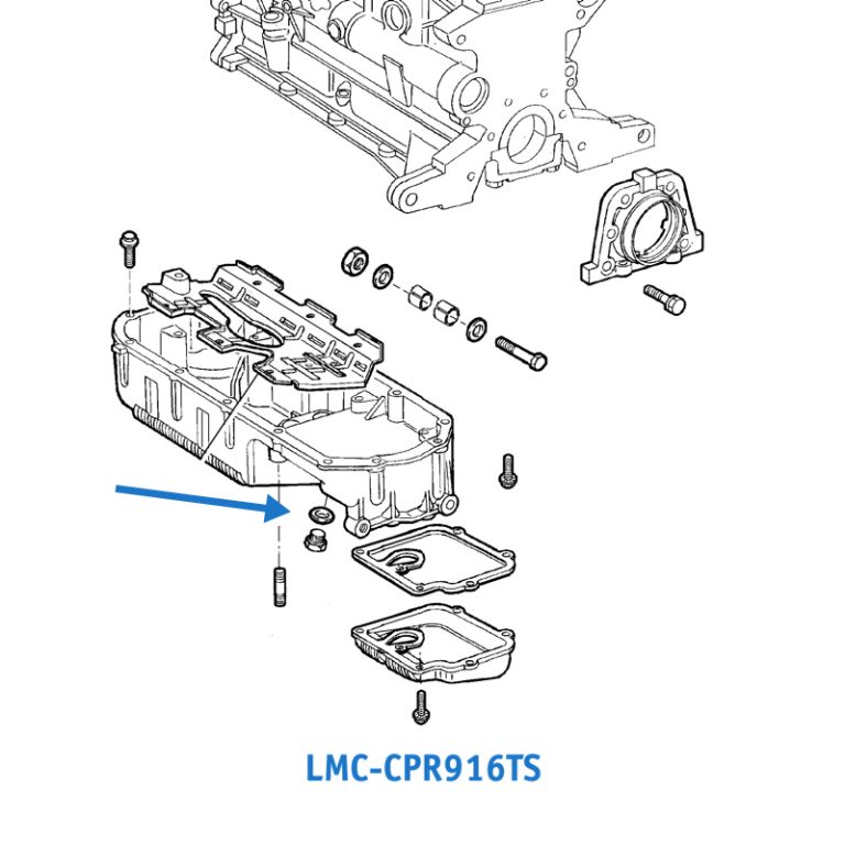 Crankcase plug + Ring set 916 TS 16V - La Mosca Classico