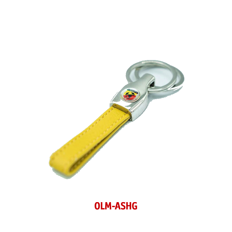 Abarth key ring yellow - Officina La Mosca